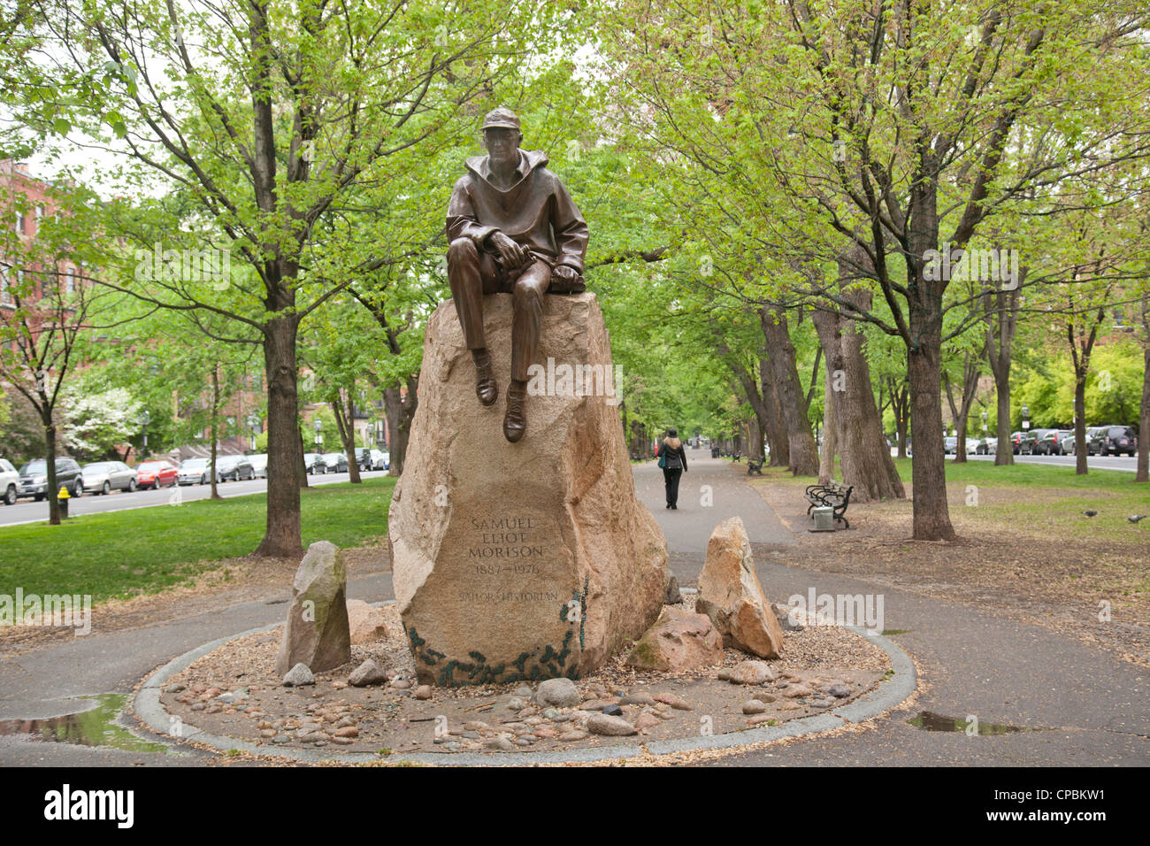Samuel morison statue hi-res stock photography and images - Alamy
