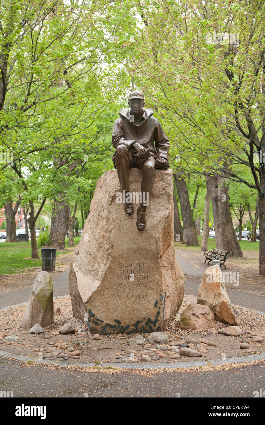 Samuel eliot morison statue hi-res stock photography and images - Alamy