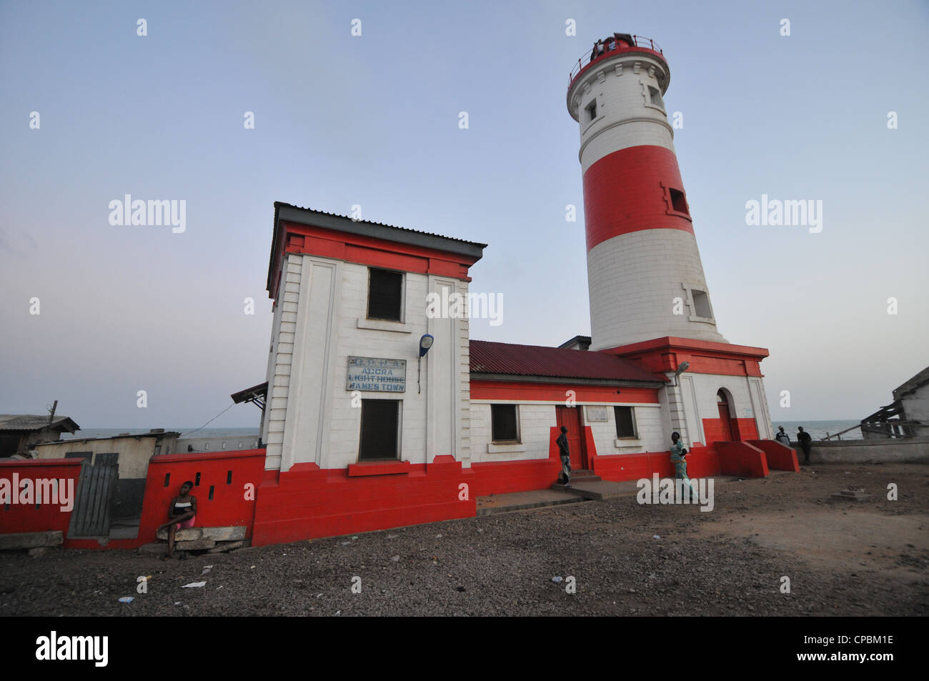 Jamestown Lighthouse, Accra, Ghana Stock Photo - Alamy