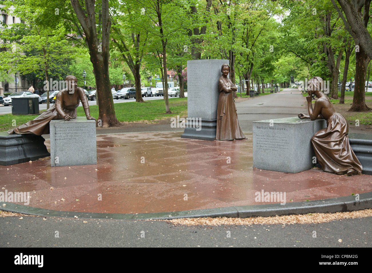 Boston Women's Memorial Stock Photo - Alamy