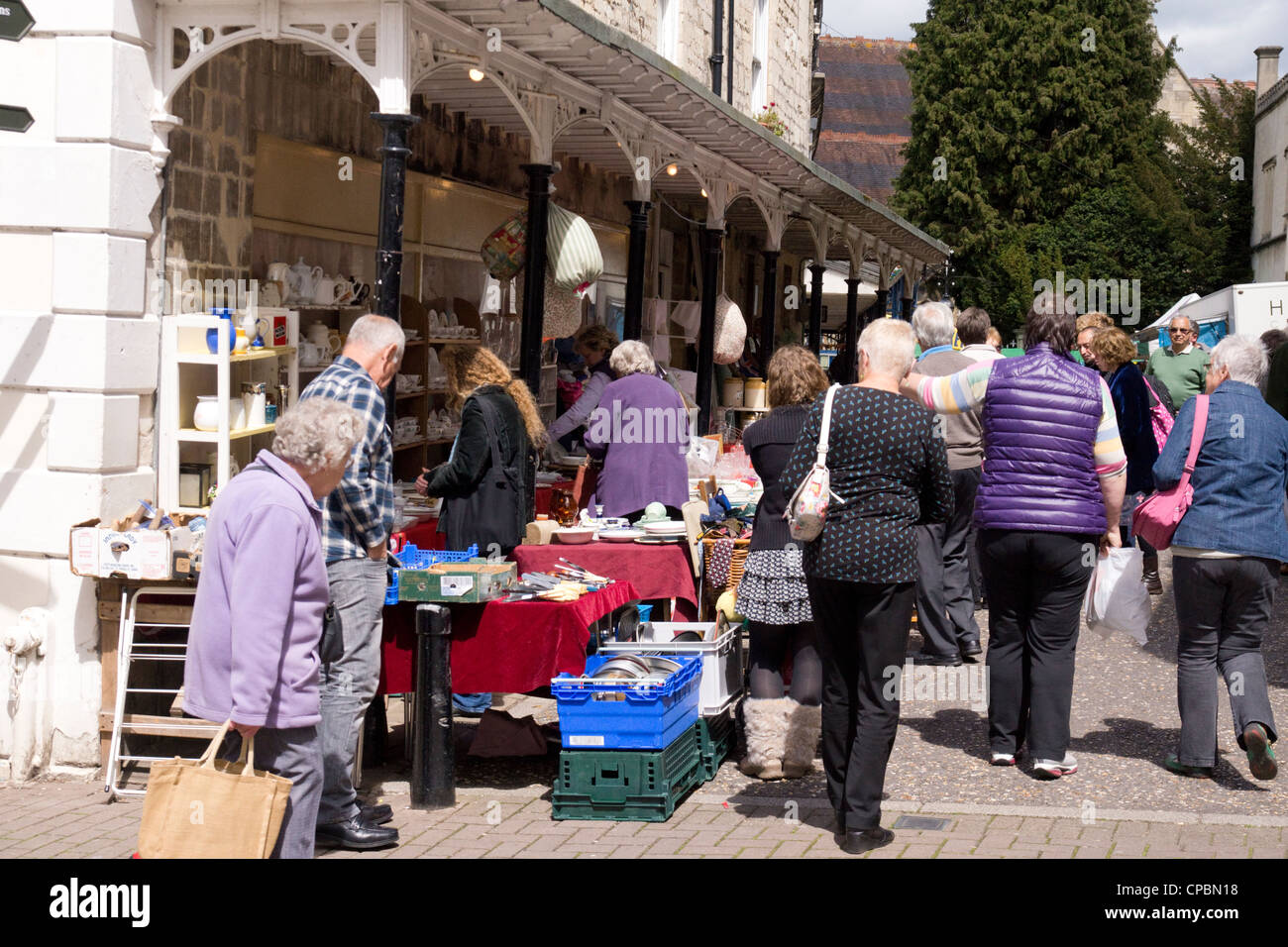 Stroud Town Center Gloucestershire england Stock Photo - Alamy