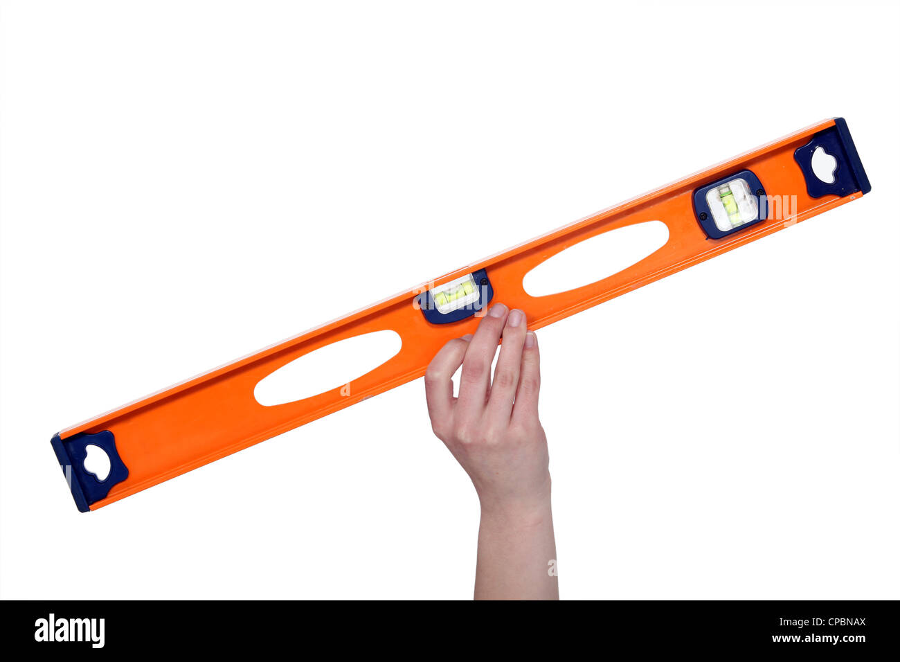 Hand man holding spirit Cut Out Stock Images & Pictures - Alamy