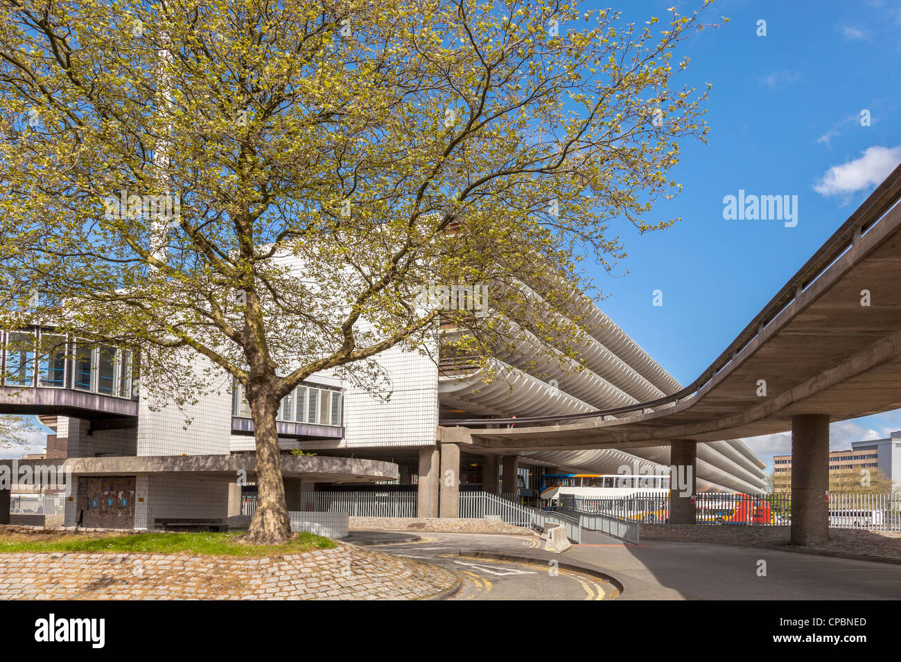 The Preston bus station, built in 1969 Stock Photo - Alamy