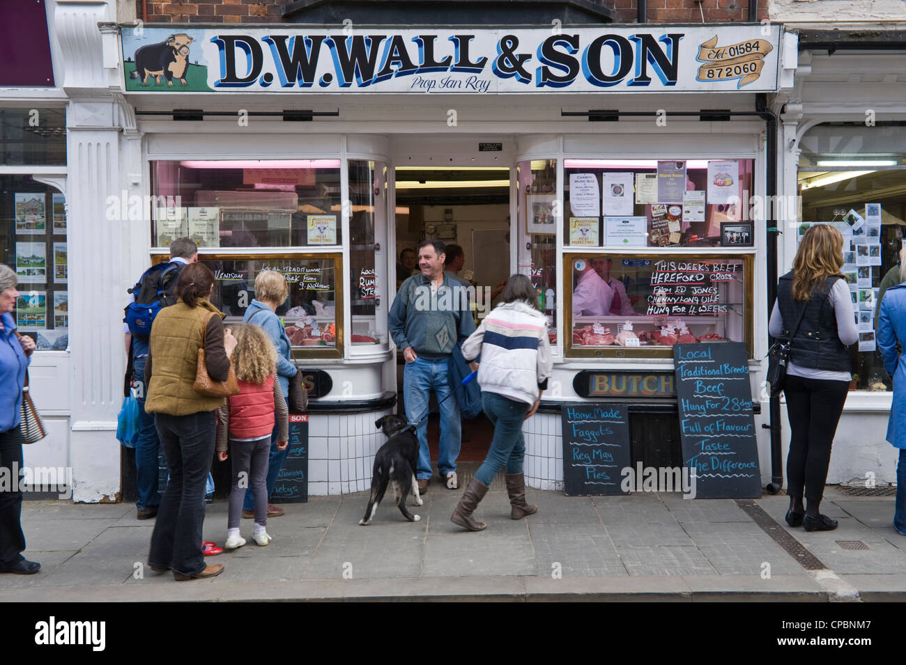 Butchers Shop Window Uk High Resolution Stock Photography and Images ...