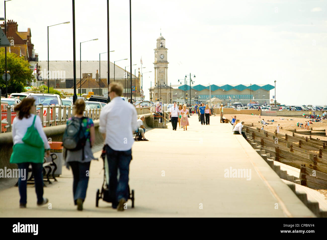 Herne Bay, Kent, England, UK, Sea Front Stock Photo - Alamy