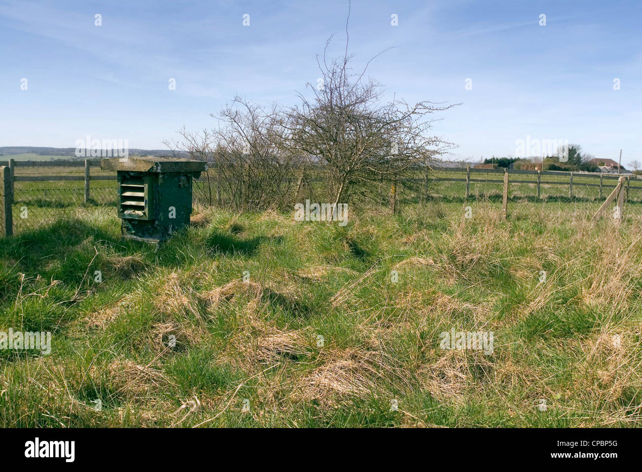 Royal Observer Corps ROC Bunker, Barham, Kent Stock Photo - Alamy