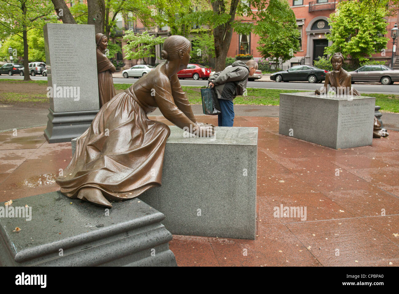 Boston Women's Memorial Stock Photo - Alamy