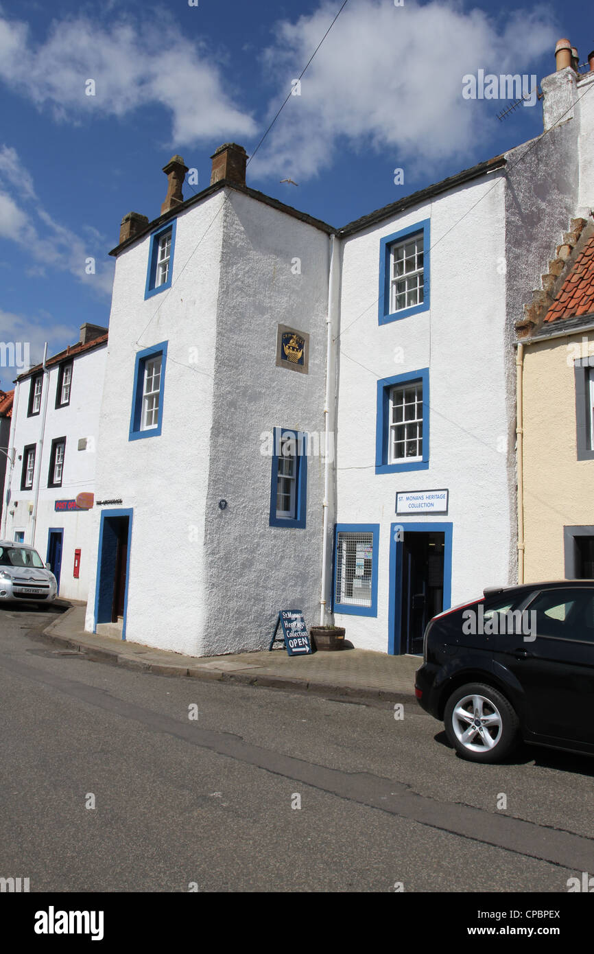Exterior of St Monans Heritage Collection Fife Scotland May 2012 Stock ...