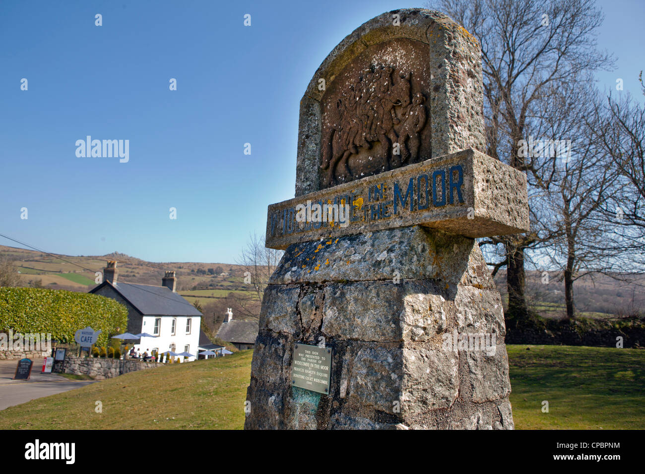 Widecombe in the moor hi-res stock photography and images - Alamy
