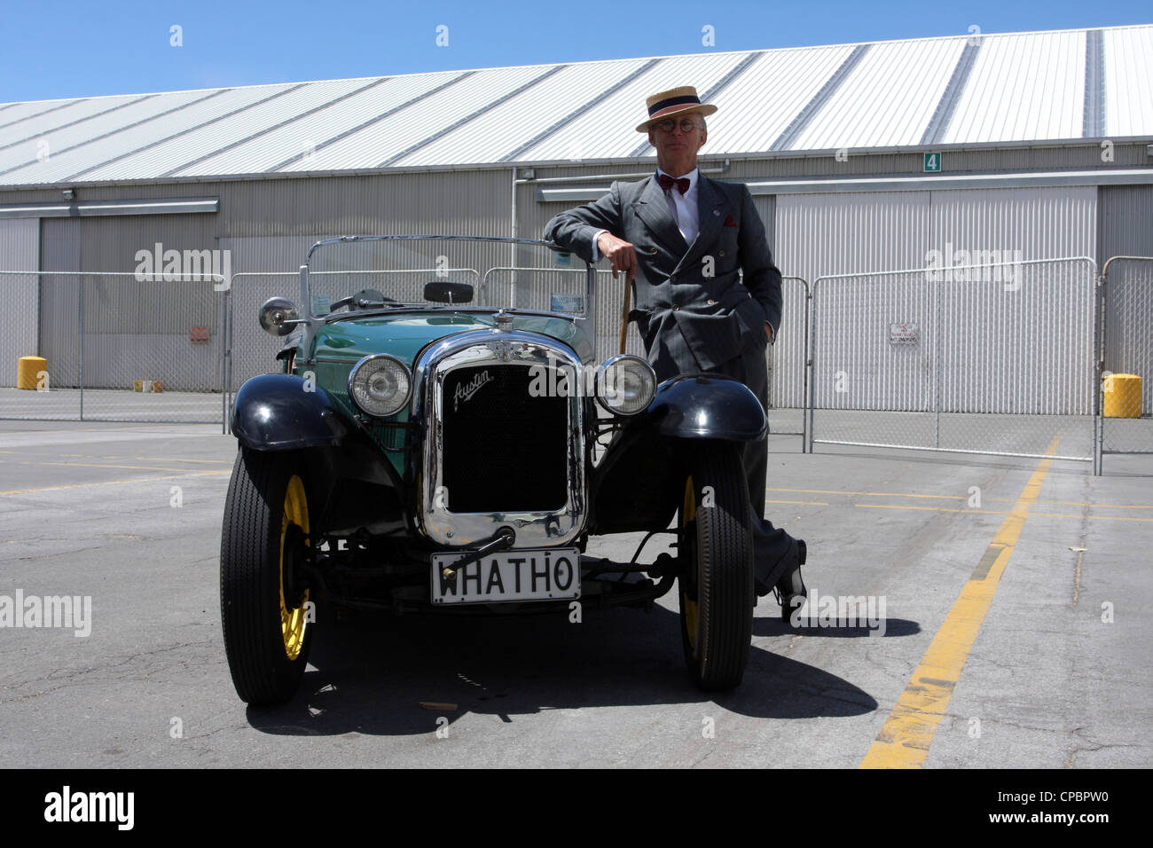 Vintage car show, Napier, New Zealand. Austin Stock Photo - Alamy