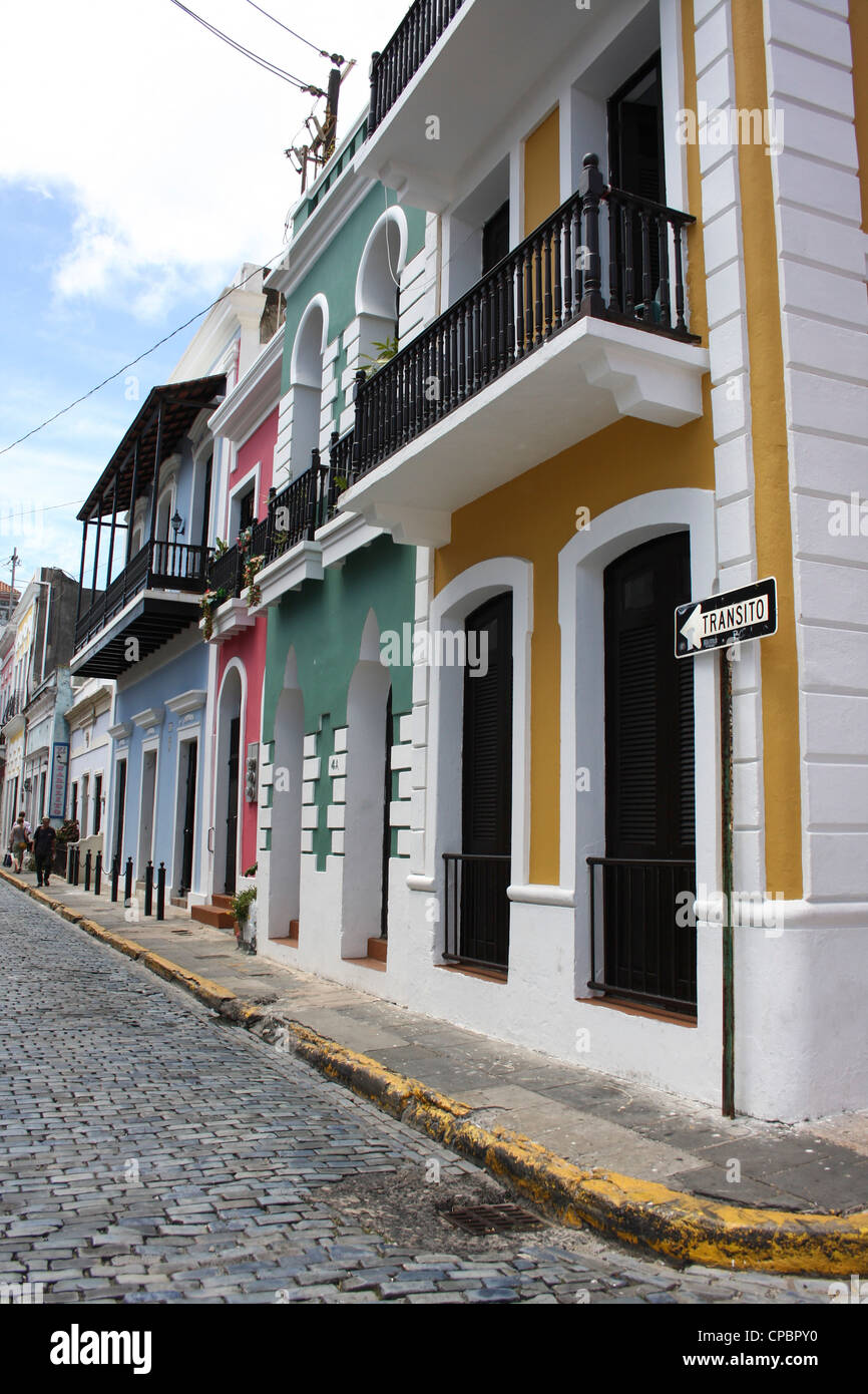 San Juan, Puerto Rico, The old town Stock Photo - Alamy