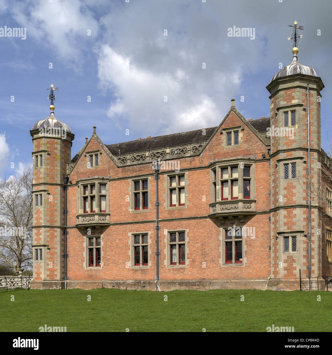 The exterior of a Stately Home Stock Photo - Alamy
