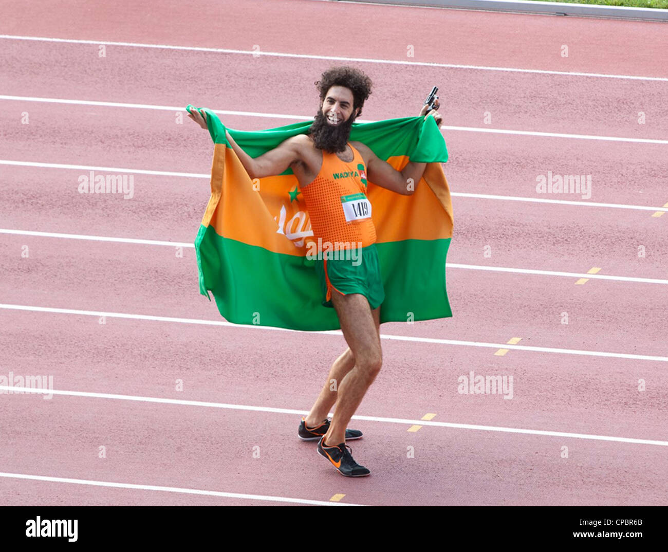 THE DICTATOR 2012 Paramount film with Sacha Baron Cohen Stock Photo - Alamy