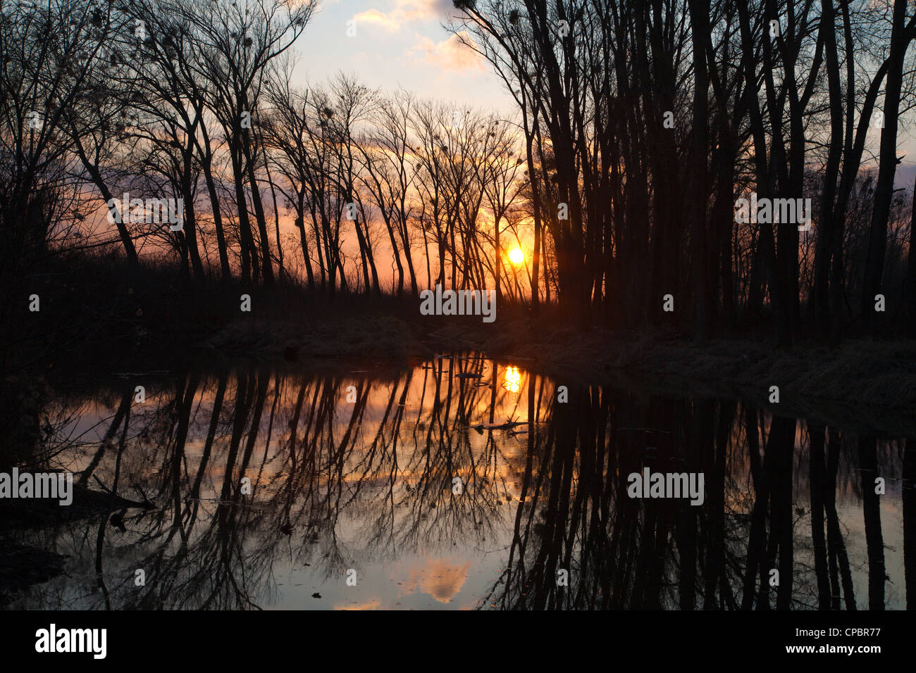 Wood over river hi-res stock photography and images - Alamy