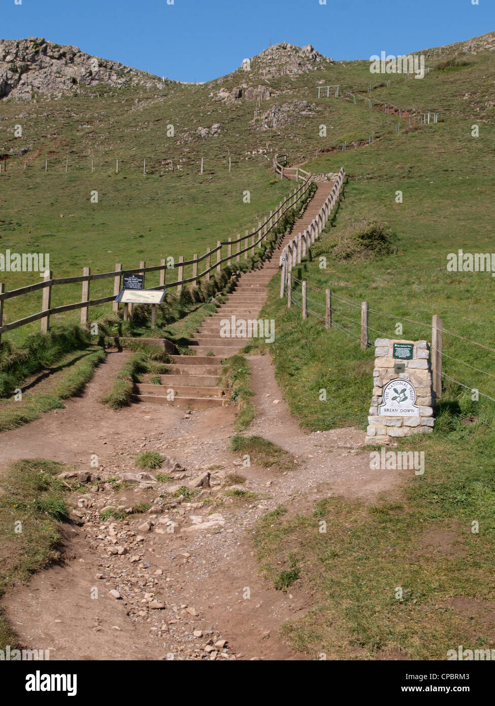 Uphill somerset brean down hi-res stock photography and images - Alamy