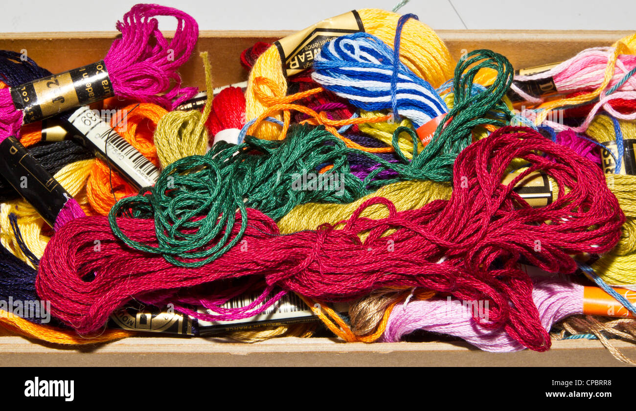 Thread isolated pile hi-res stock photography and images - Alamy