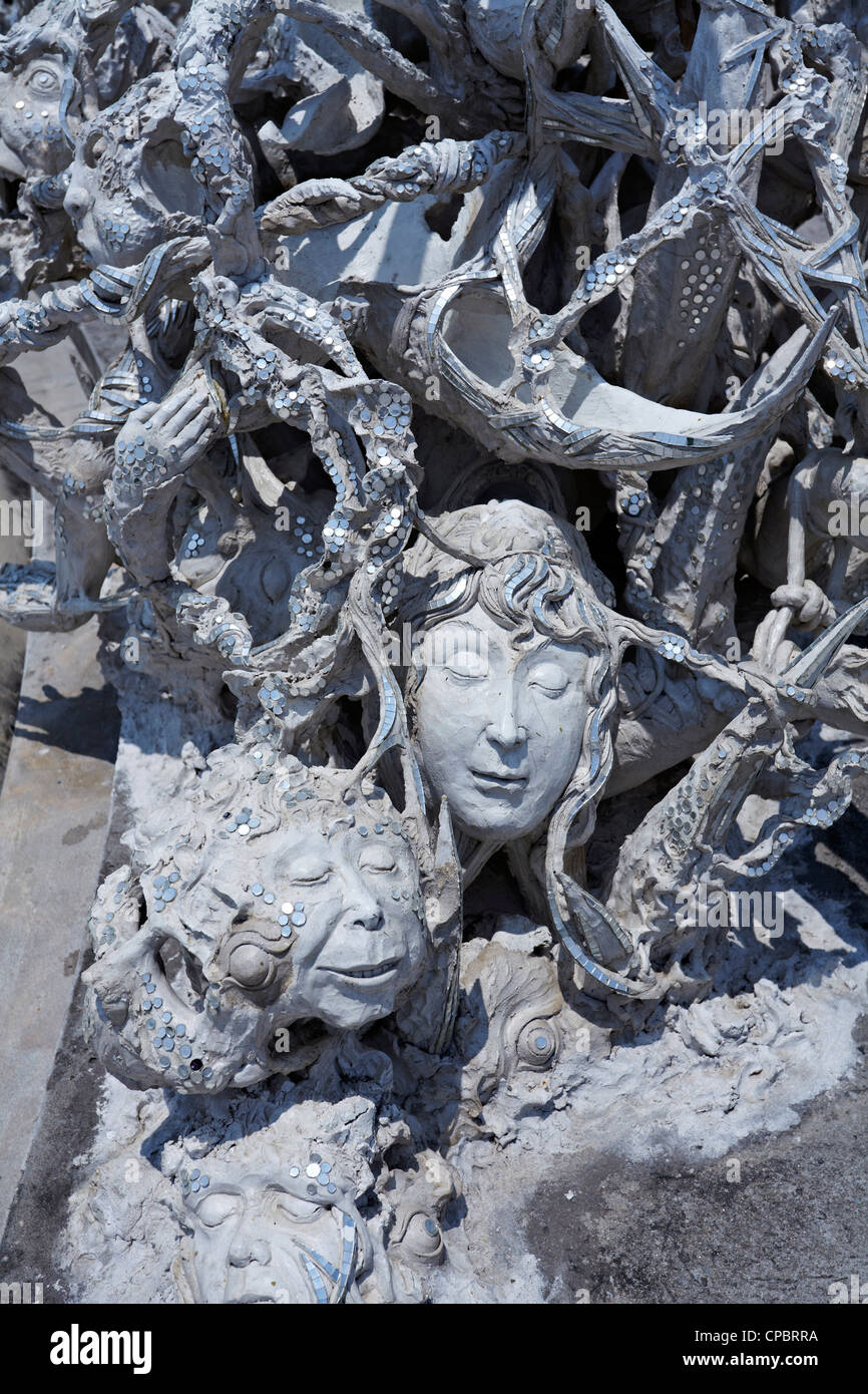 Carvings depicting the Failure of Enlightenment and Depiction of Hell ...