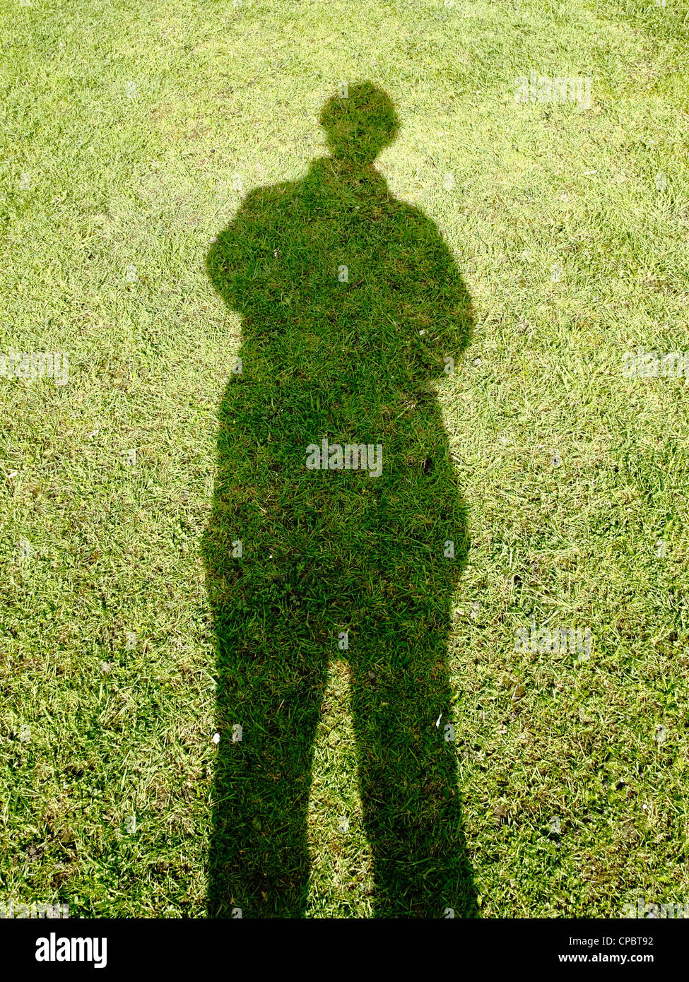 Shadow on grass Stock Photo - Alamy