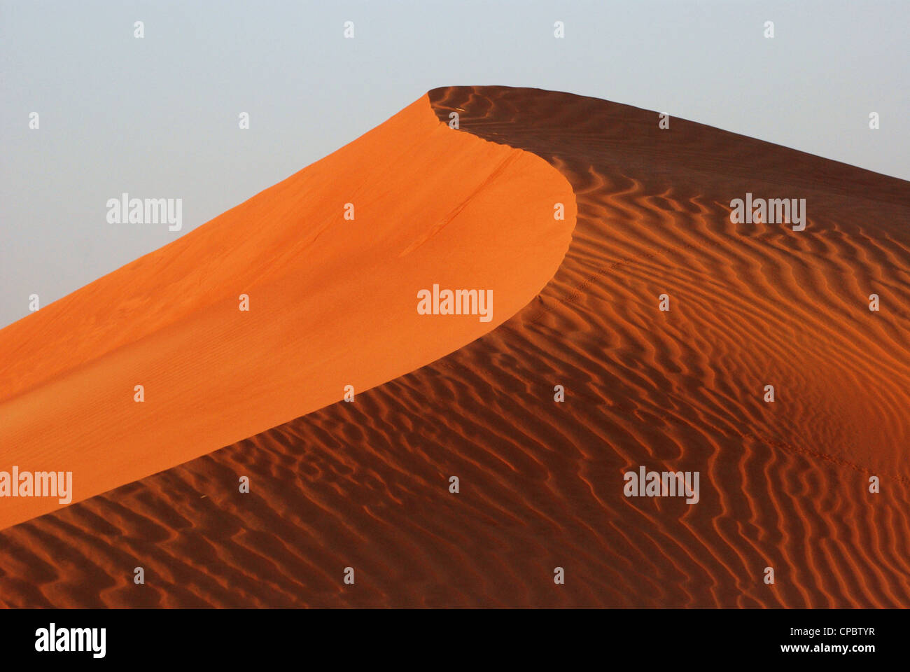 Sand dunes in Dubai, UAE Stock Photo - Alamy