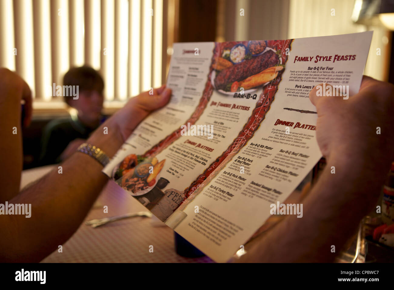 Menu card usa hi-res stock photography and images - Alamy