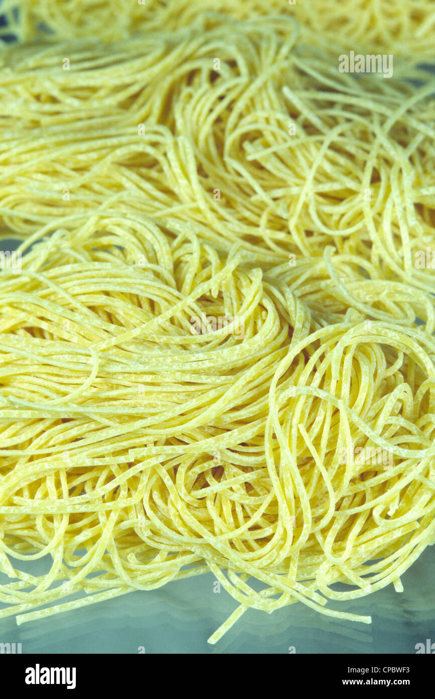 Fresh Pasta Spaghetti Stock Photo - Alamy