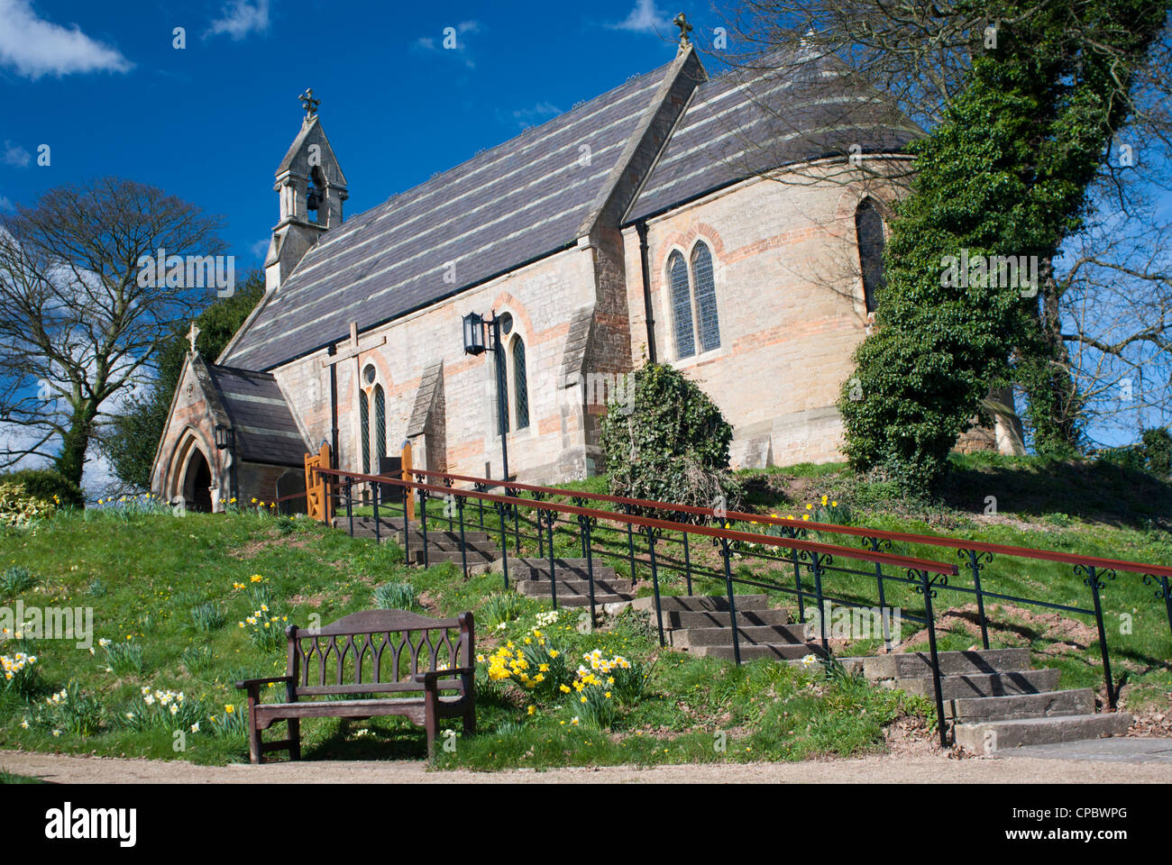 The Holy Trinity Church, Bulcote, Nottinghamshire England UK Stock ...