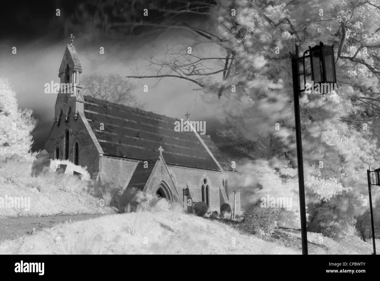 The Holy Trinity Church, Bulcote, Nottinghamshire England UK Stock ...