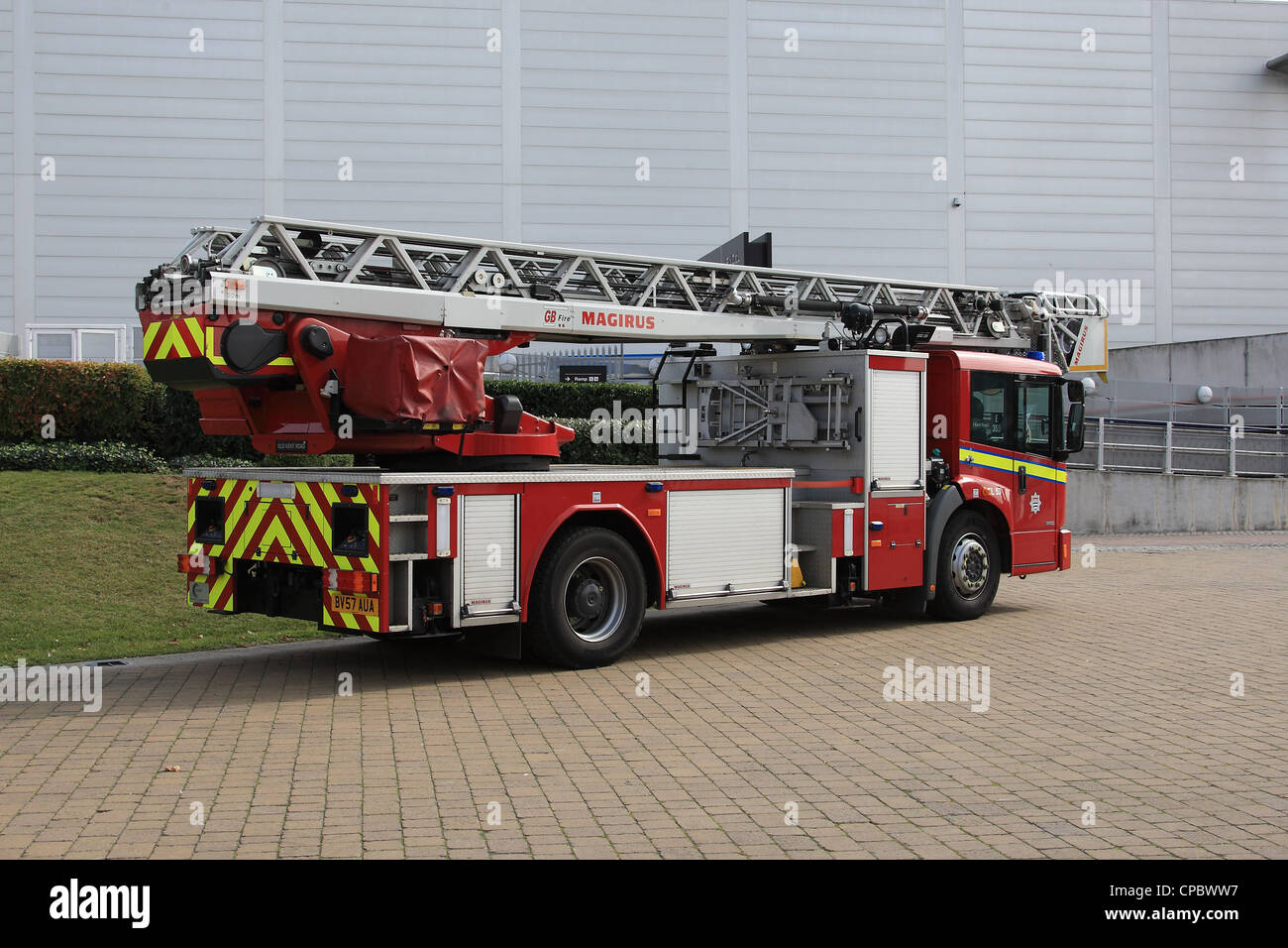 Fire brigade ladder hi-res stock photography and images - Alamy