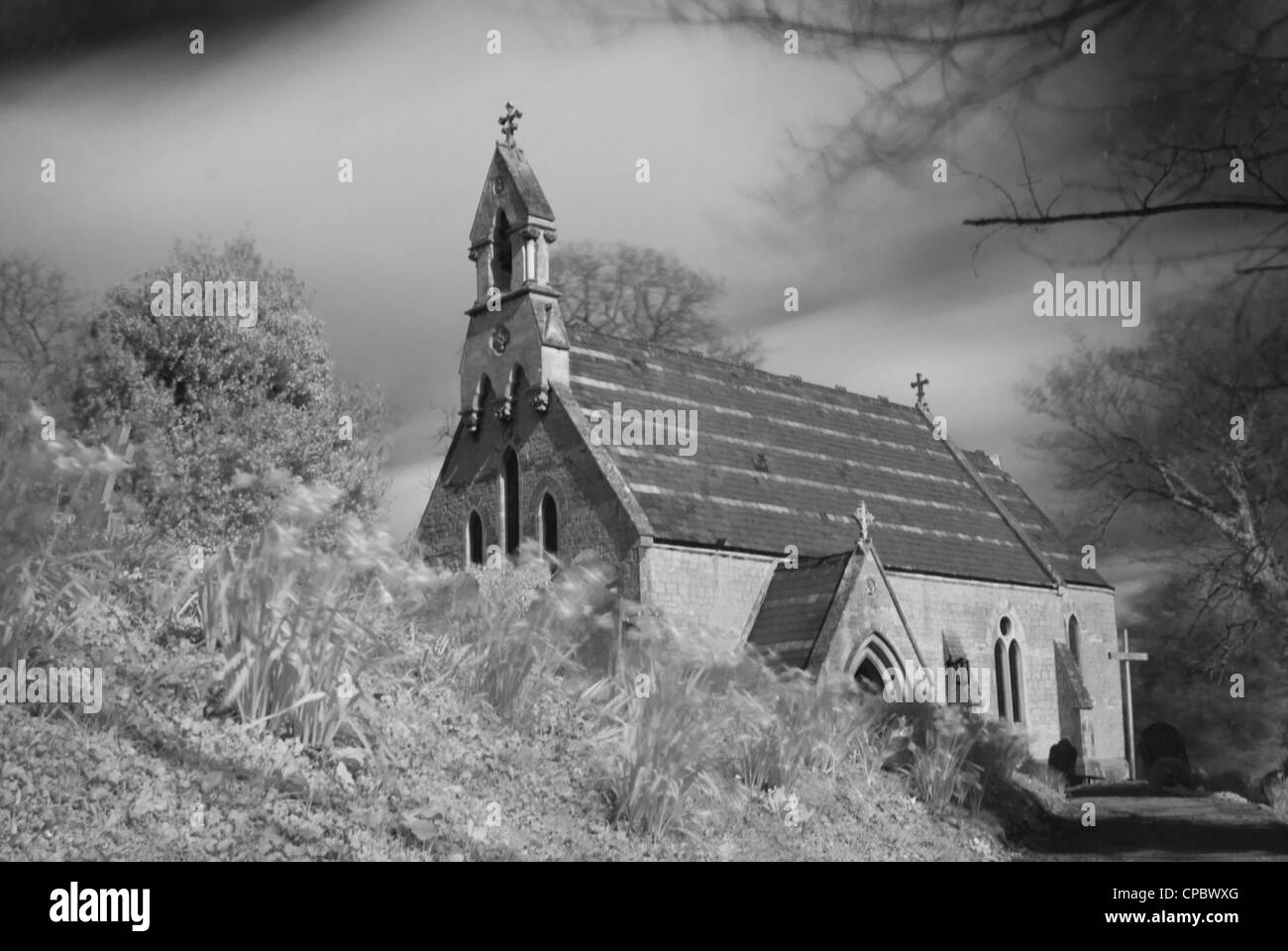 The Holy Trinity Church, Bulcote, Nottinghamshire England UK Stock ...