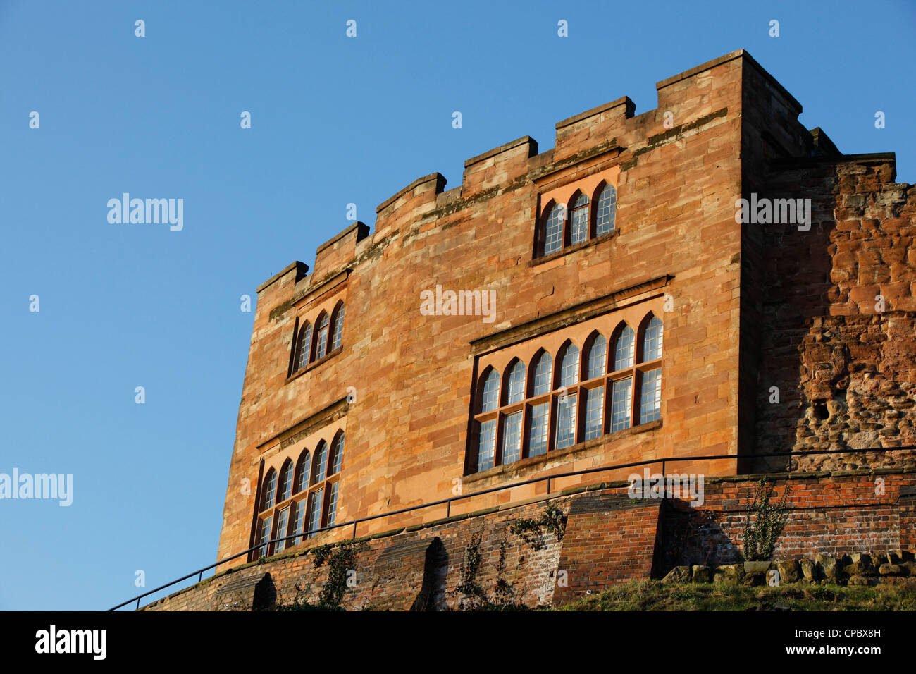 Historic historical ancient fortification mercia kingdom hi-res stock ...