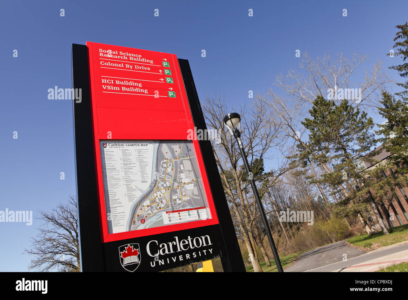 Carleton University is pictured in Ottawa Stock Photo - Alamy