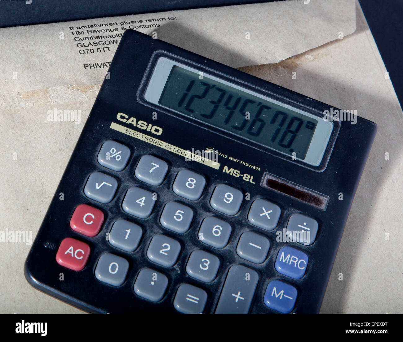 Back of envelope calculation hi-res stock photography and images - Alamy
