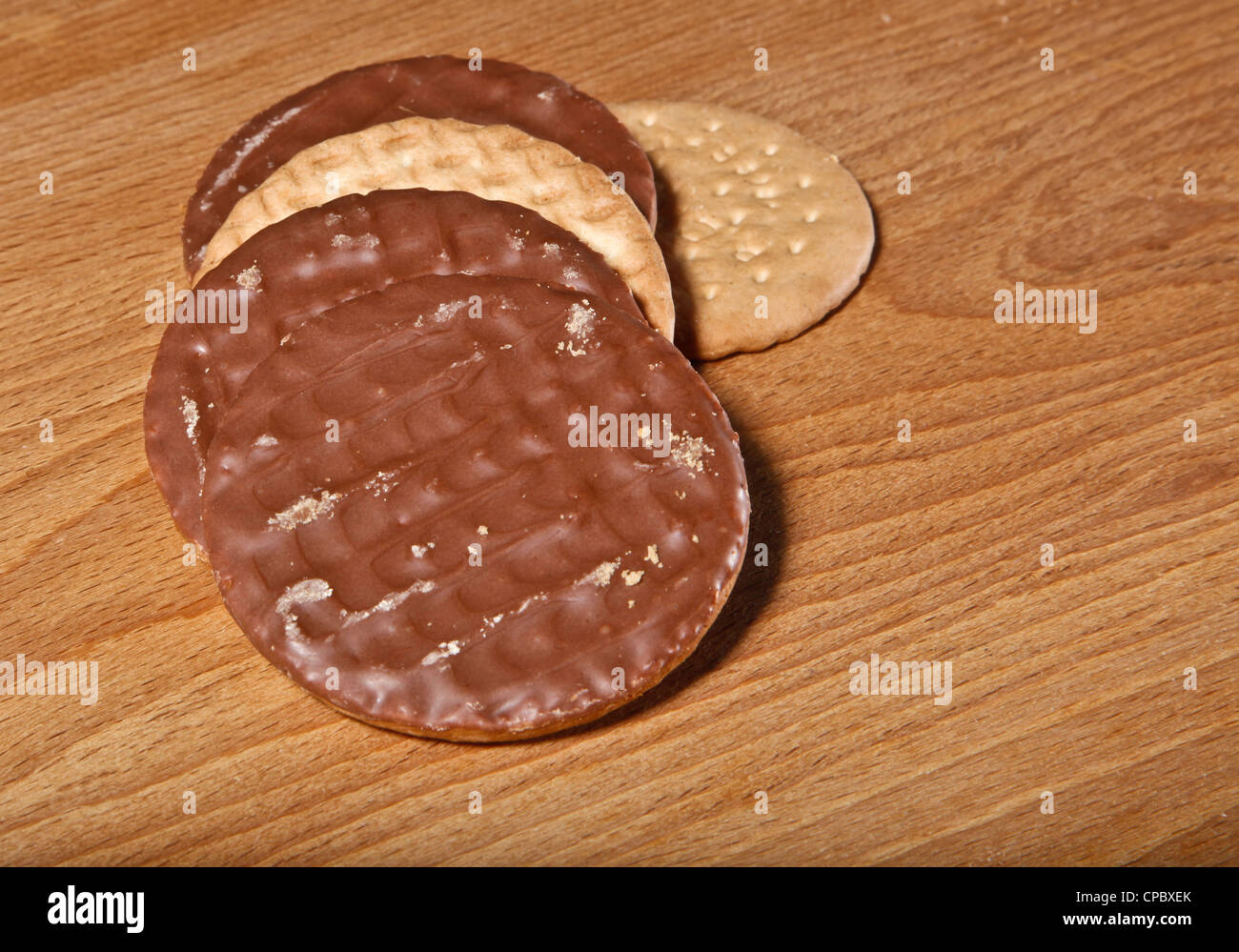 Chocolate biscuits hi-res stock photography and images - Alamy
