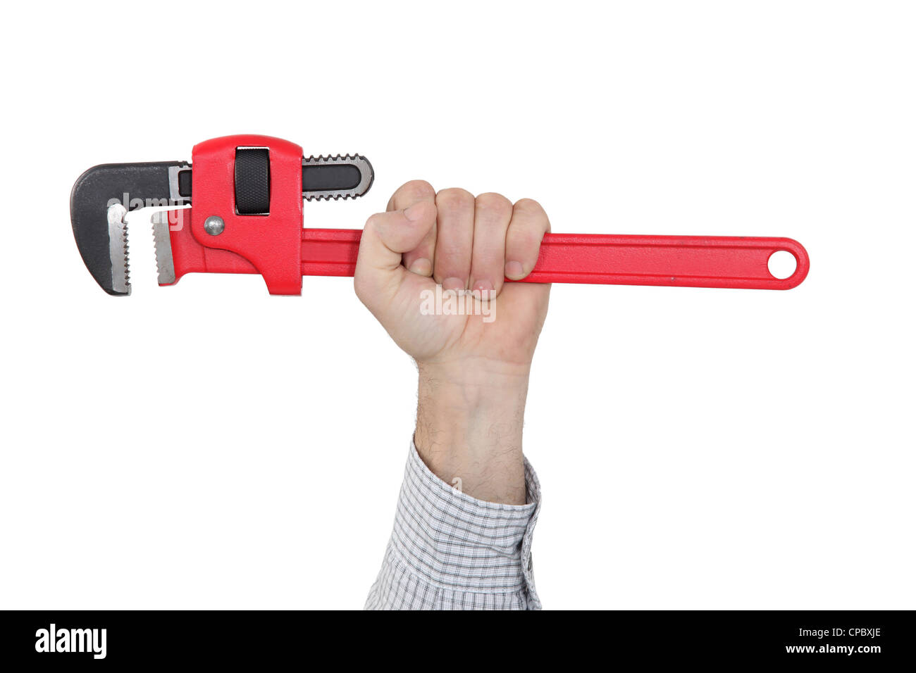 Close-up of adjustable wrench Stock Photo - Alamy