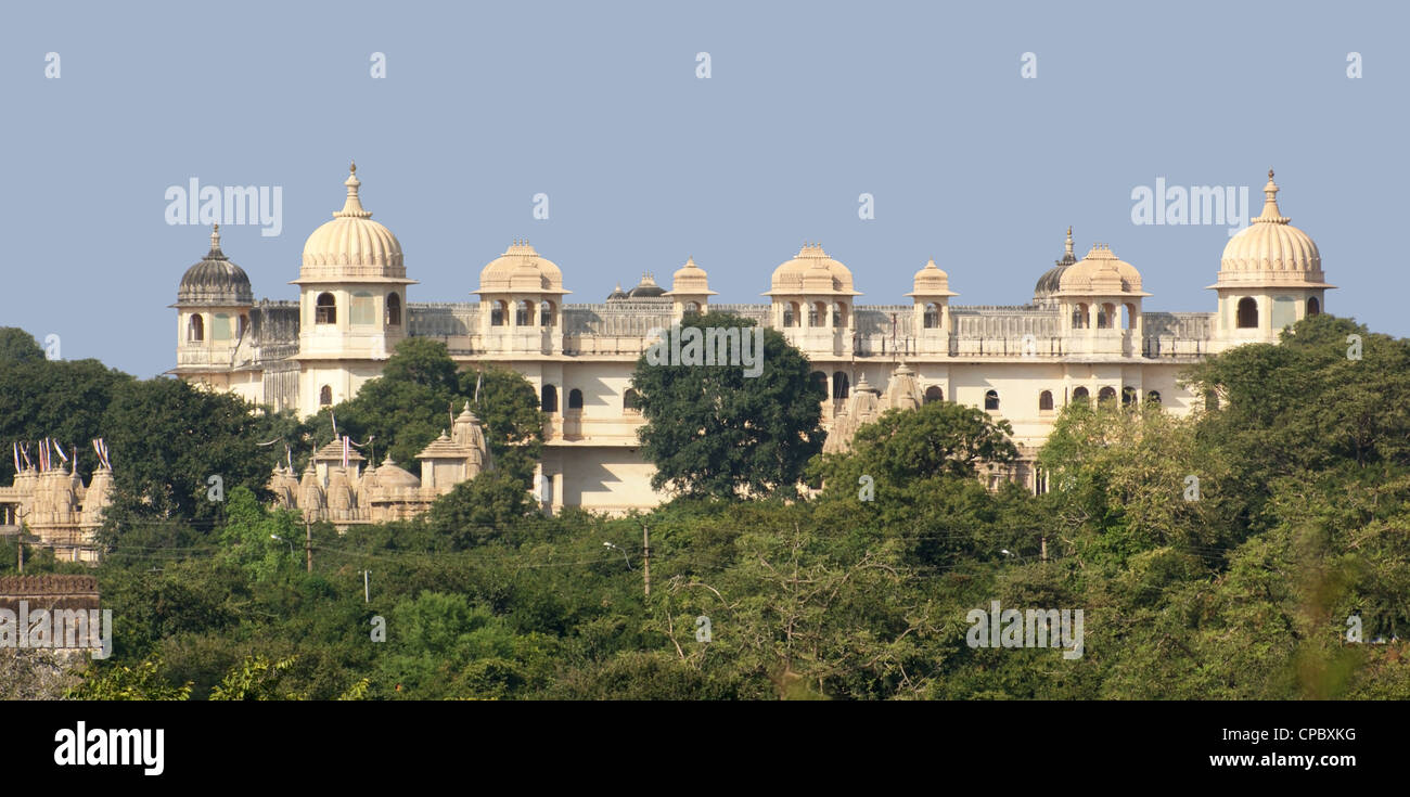 outdoor shot showing a palace in India Stock Photo - Alamy