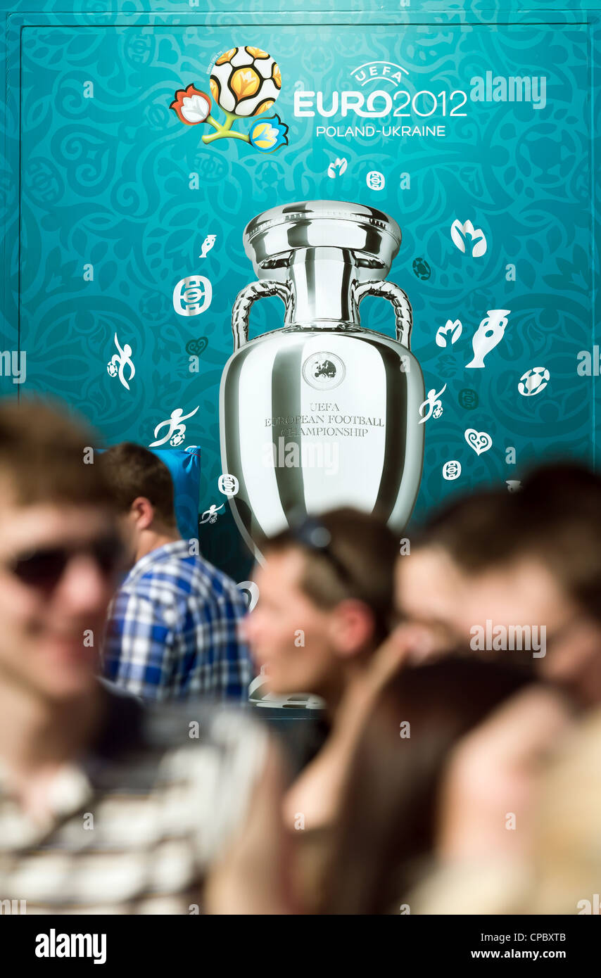 The uefa logo for the euro 2012 hi-res stock photography and images - Alamy