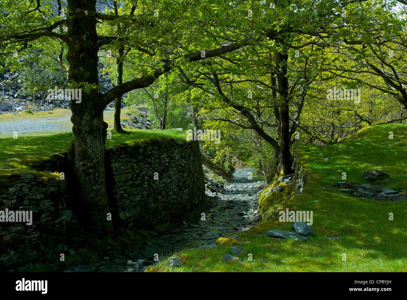 Tilberthwaite slate quarries hi-res stock photography and images - Alamy