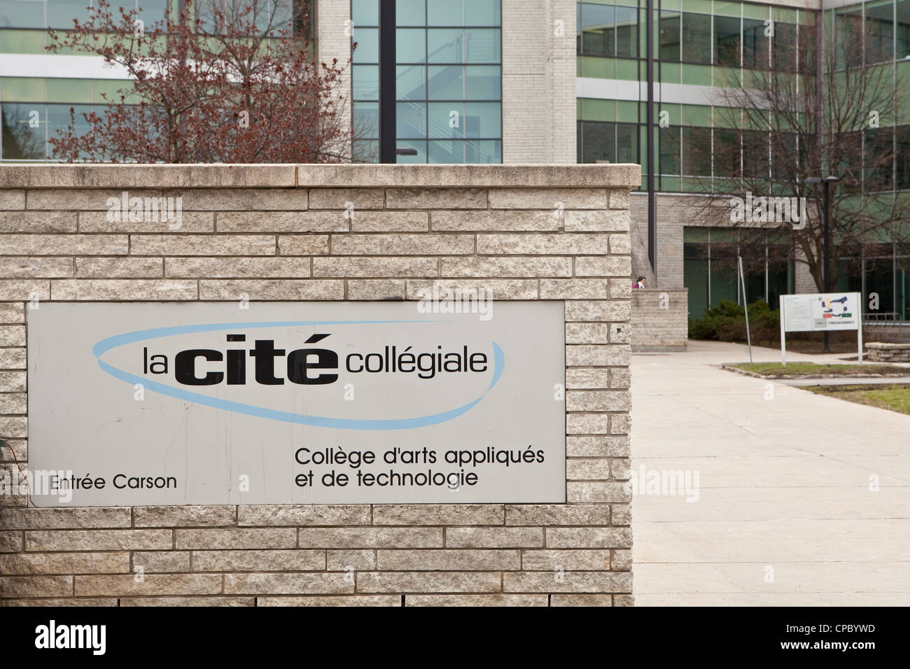 La Cite Collegiale is pictured in Ottawa Stock Photo - Alamy