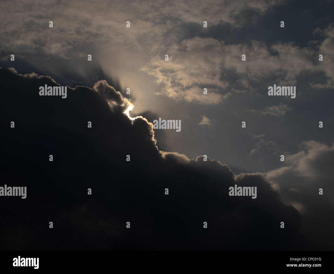 Every Cloud Has A silver Lining Stock Photo - Alamy