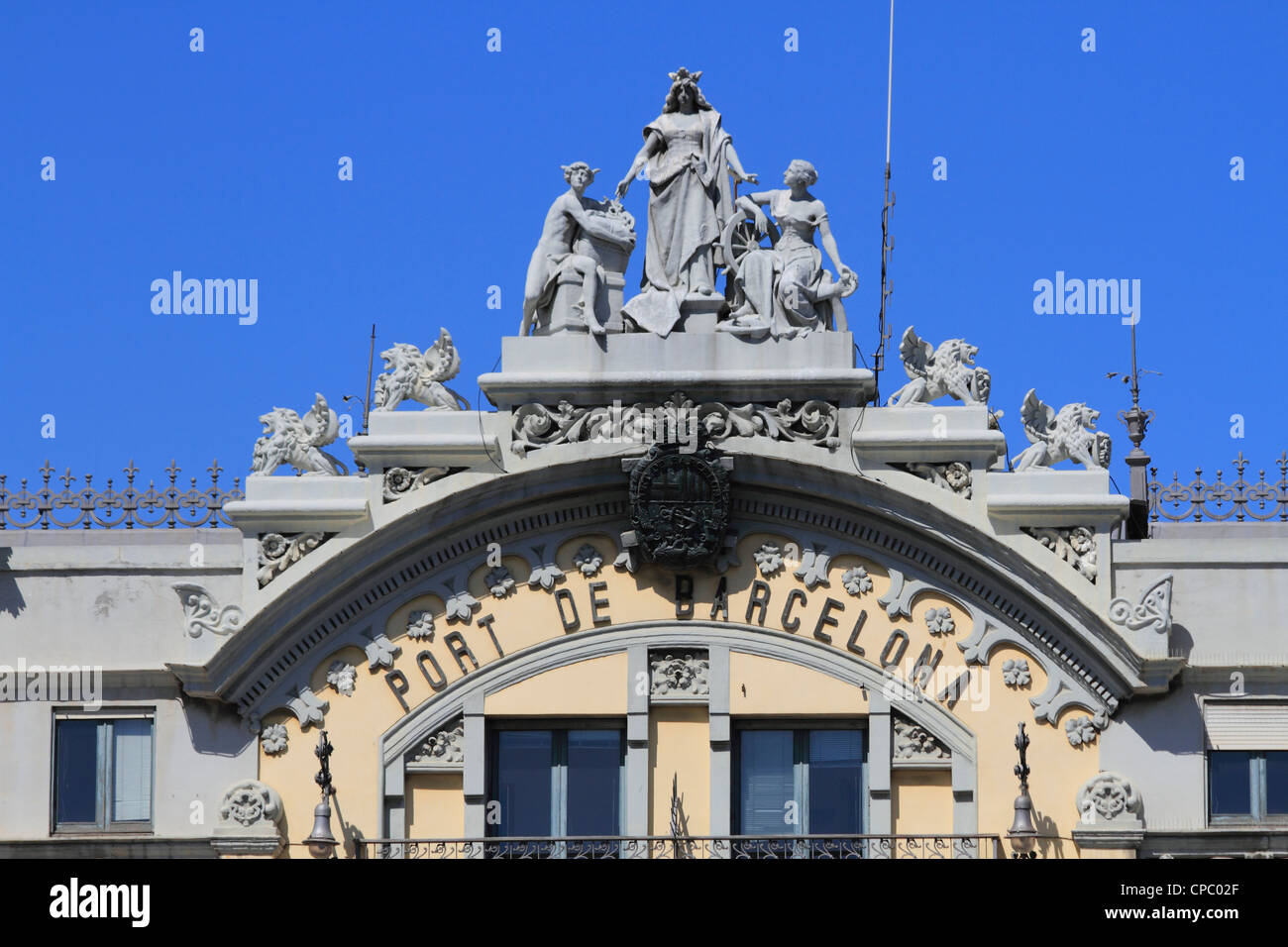 Port building hi-res stock photography and images - Alamy