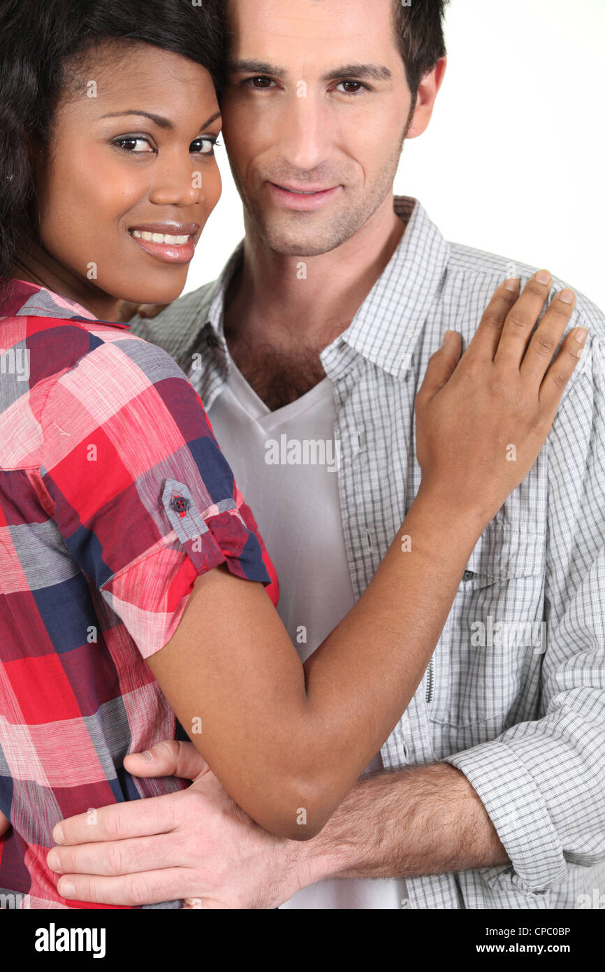 Two handsome mixed race hi-res stock photography and images - Alamy