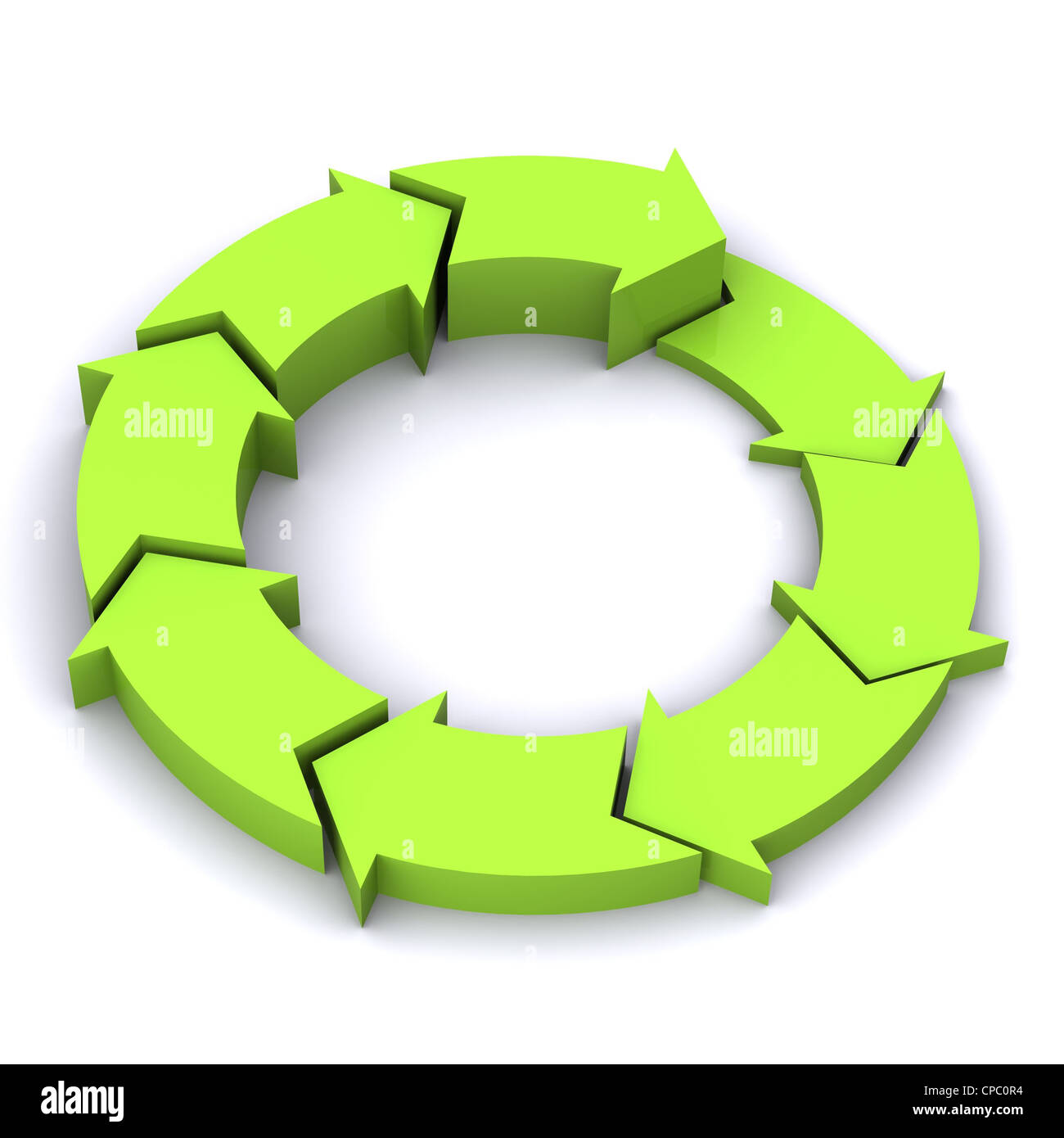 Green process arrow hi-res stock photography and images - Alamy