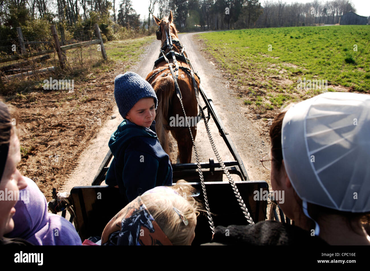 Mennonite women hi-res stock photography and images - Alamy