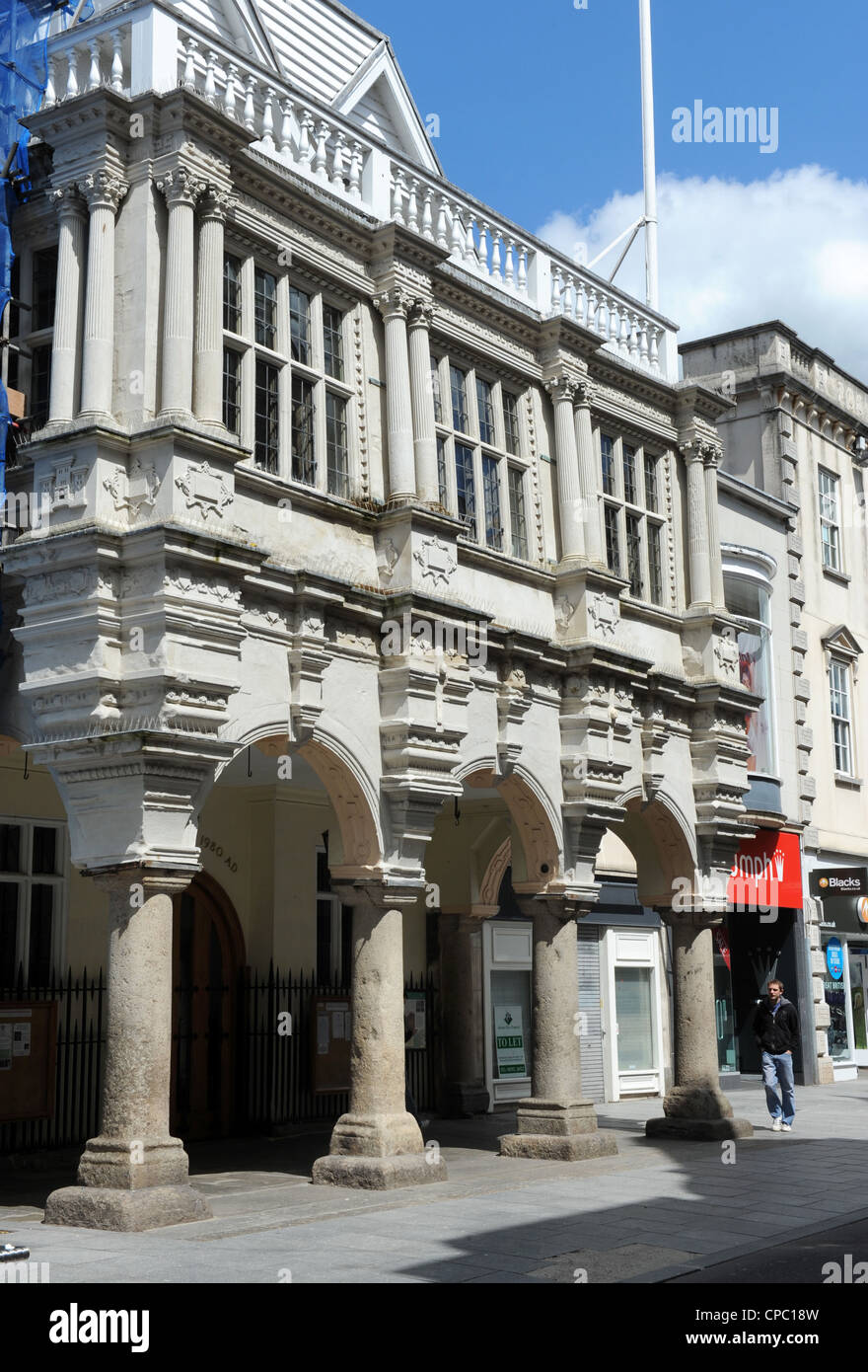 Exeter Guild Hall Stock Photo - Alamy