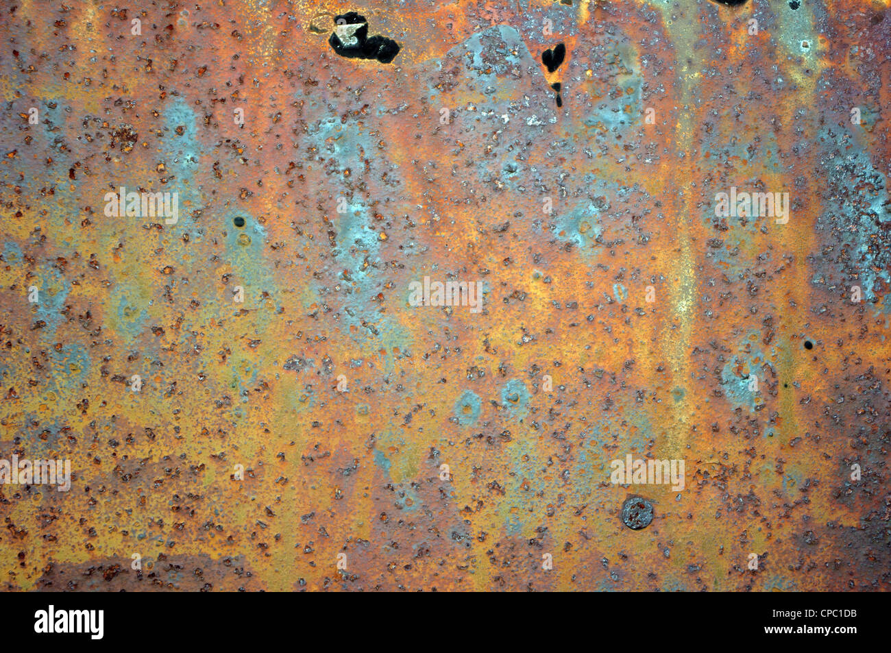 rust in the colors of the rainbow Stock Photo - Alamy