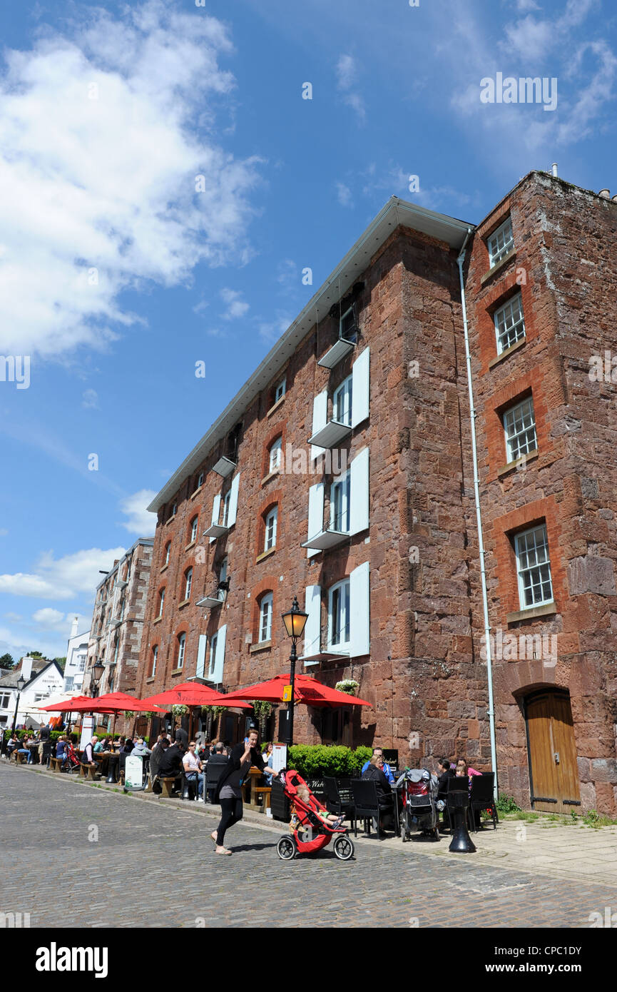 Exeter Quay, Exeter, Devon, UK Stock Photo - Alamy