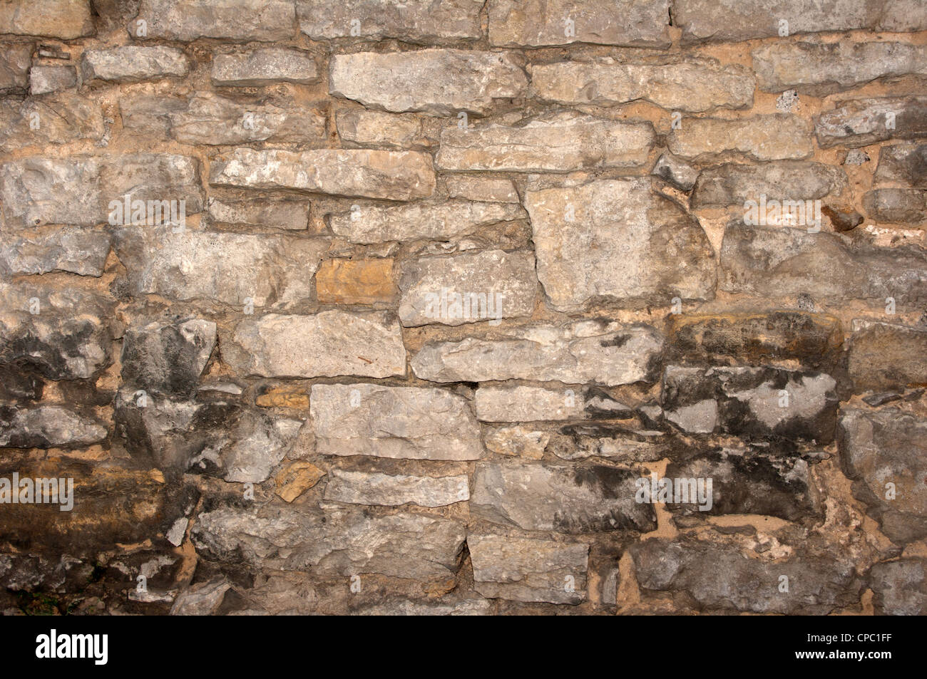 The wall of stones Stock Photo - Alamy