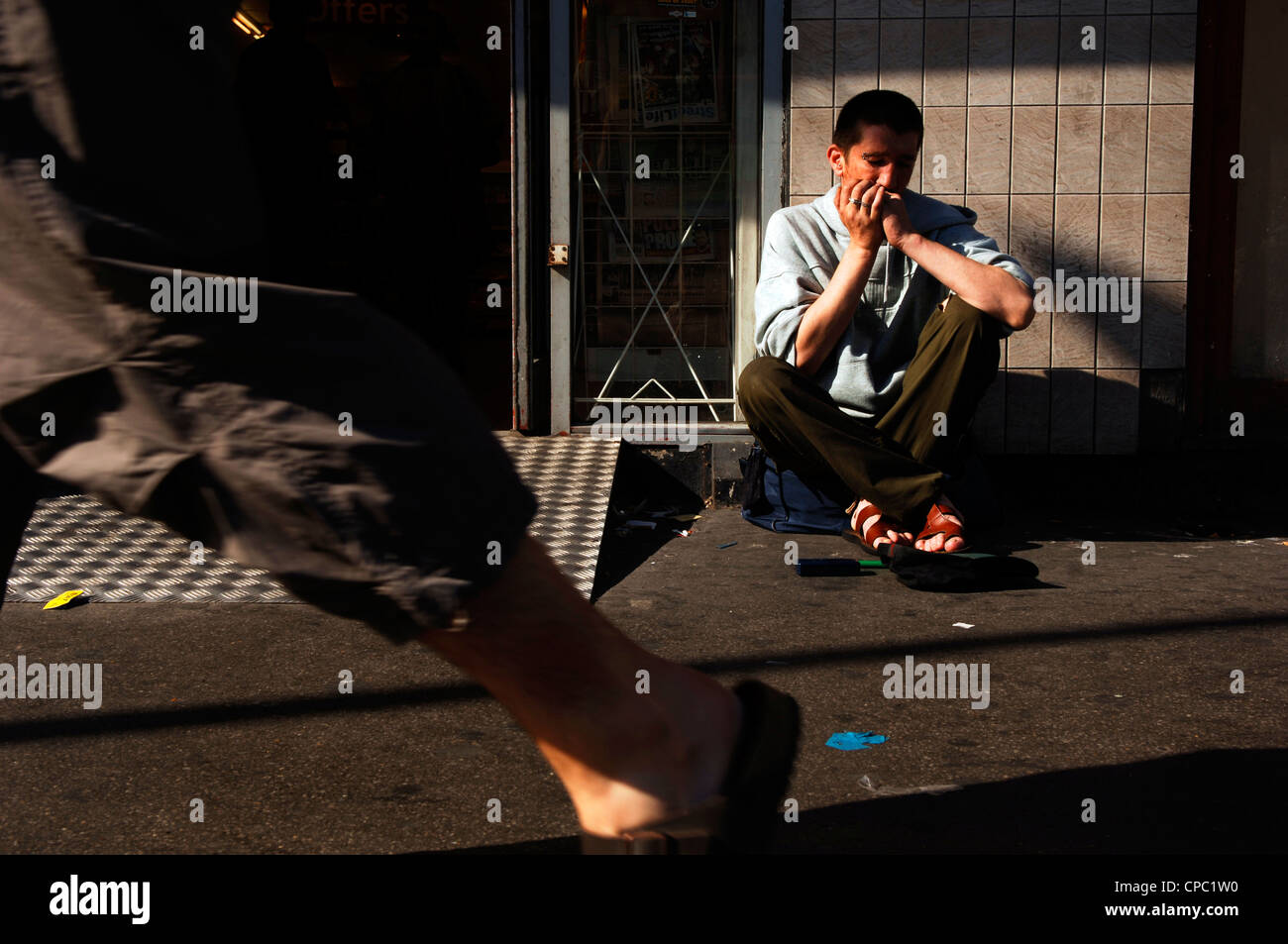 Harmonica man hi-res stock photography and images - Alamy
