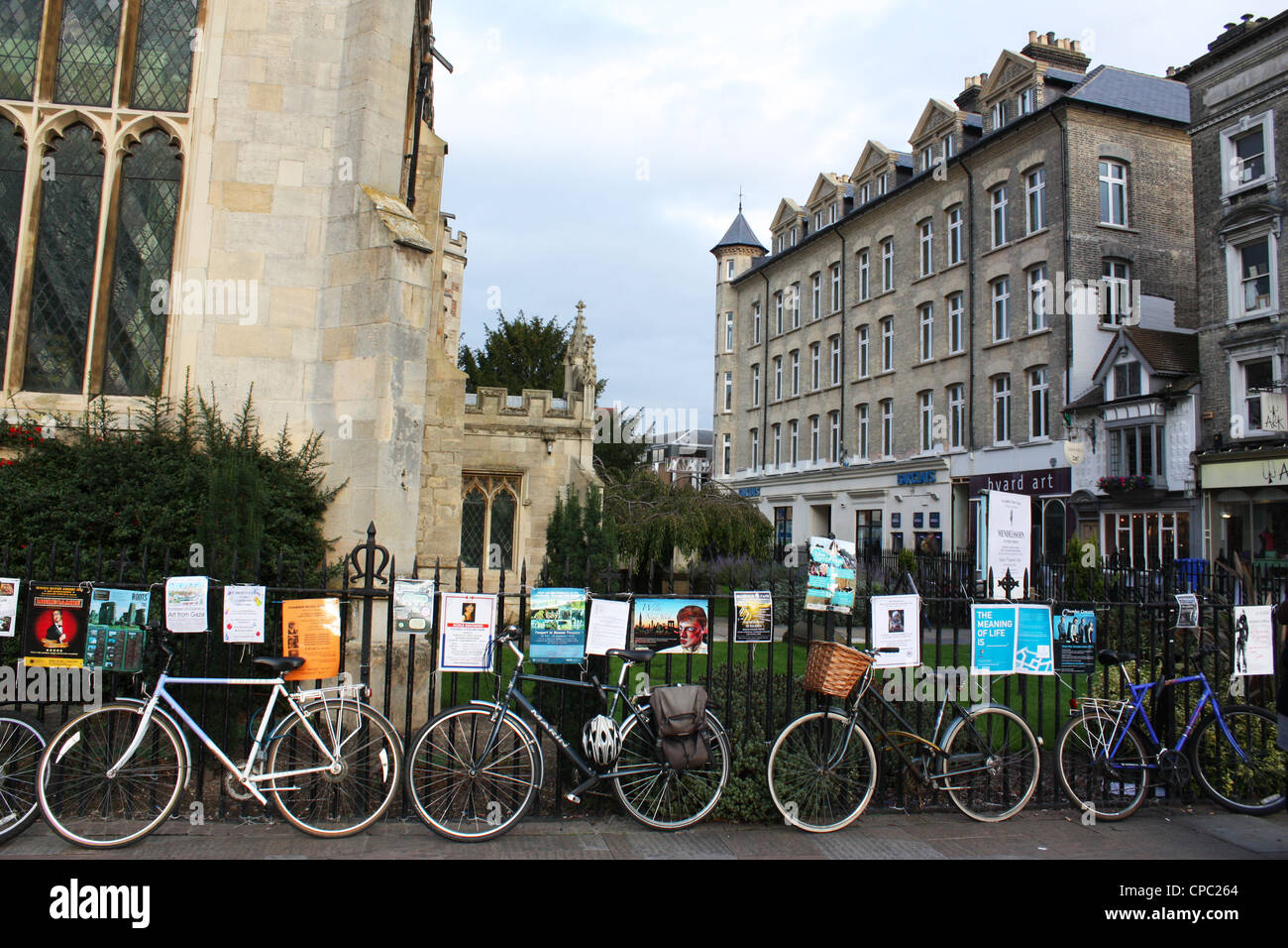 Bicycles in Cambridge, UK Stock Photo - Alamy