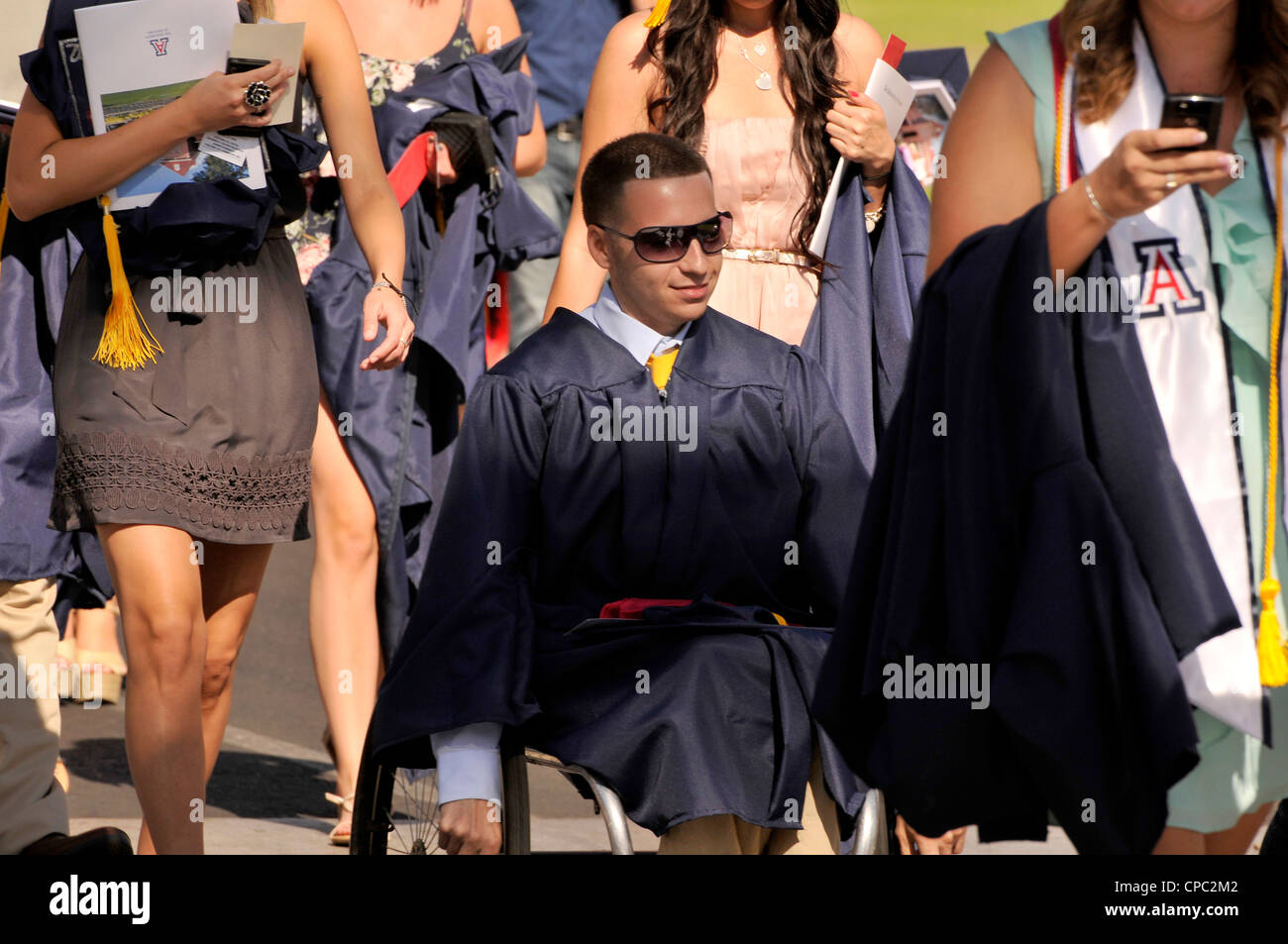 College graduation commencement ceremony Stock Photo - Alamy